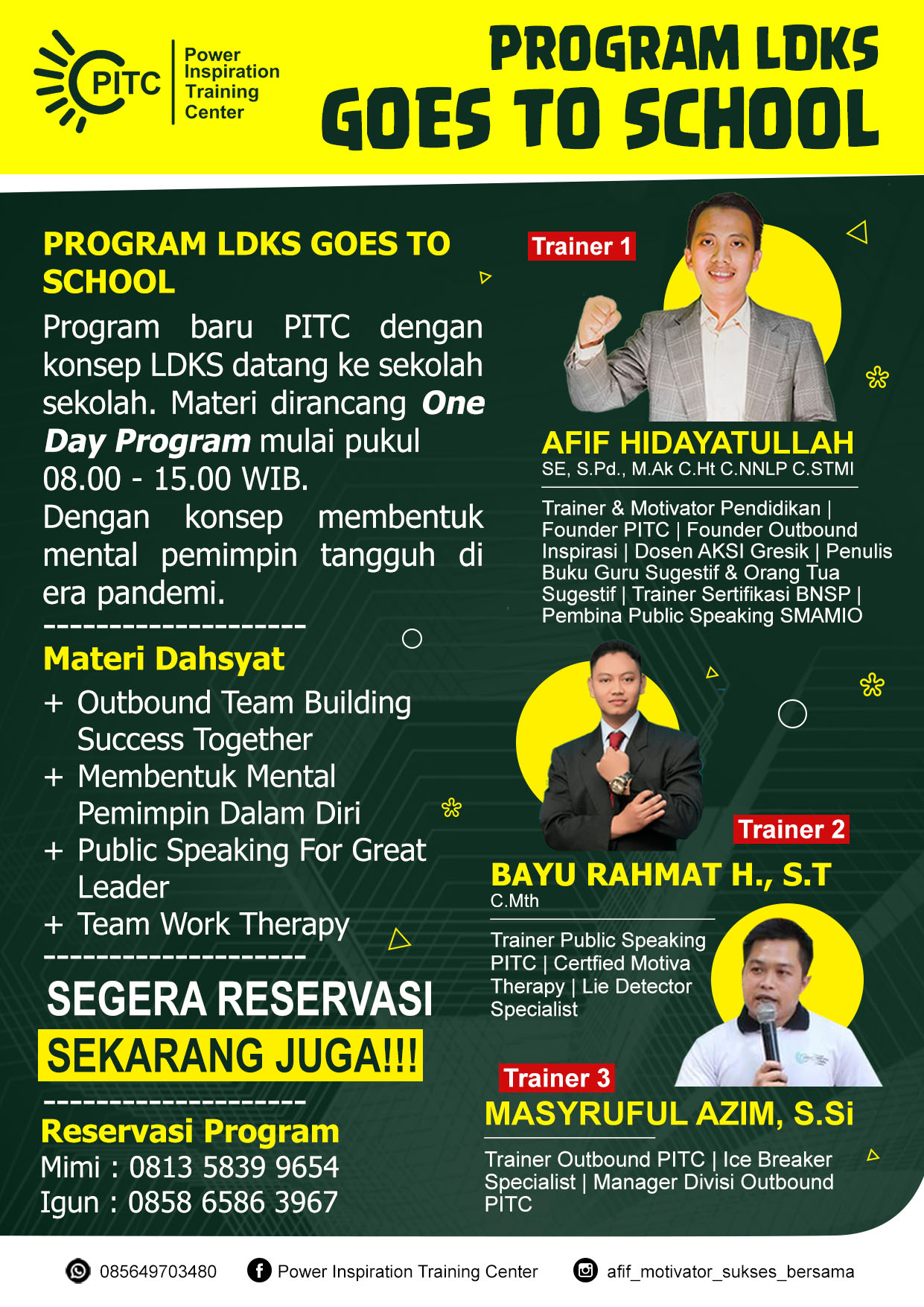PROGRAM LDKS TERBAIK – Jasa Motivator Terbaik – Salam Inspirasi Sukses ...